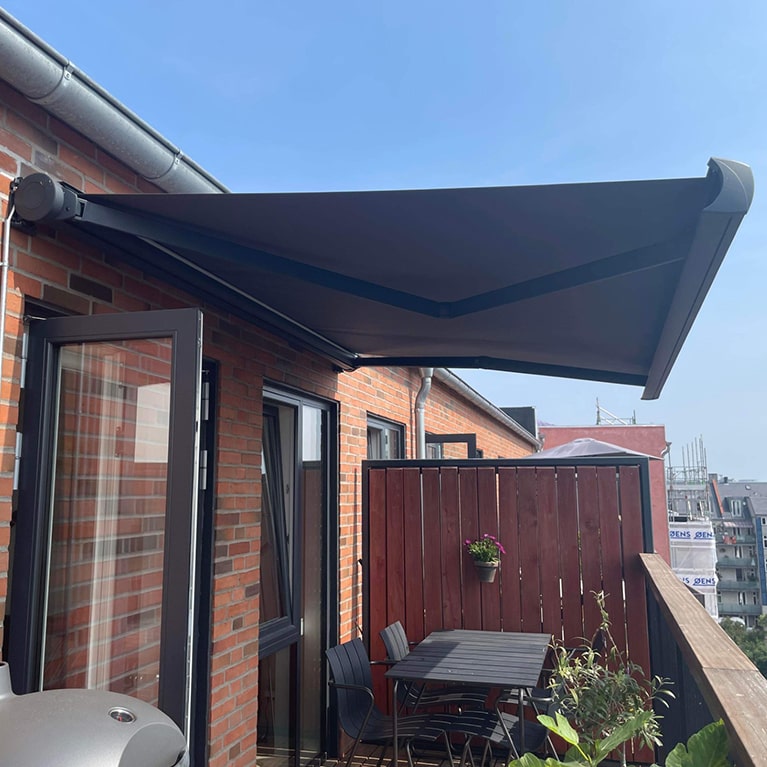 Markiser til altan I Køb ny altanmarkise I Gardinbus.com